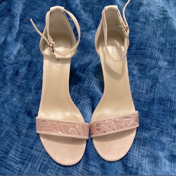Call It Spring | Shoes | Spring Pink Sparkle High Heels | Poshmark